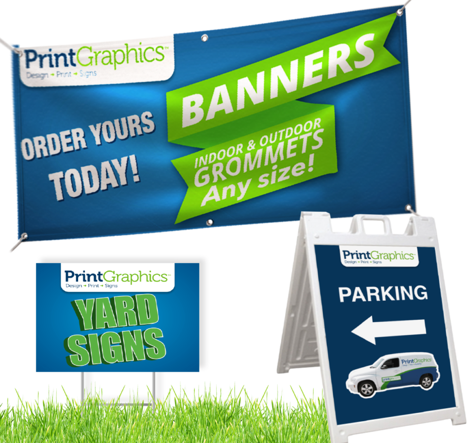 Products available from PrintGraphics Kennesaw