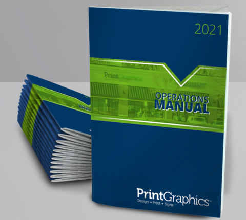 We offer booklet binding at PrintGraphics Kennesaw