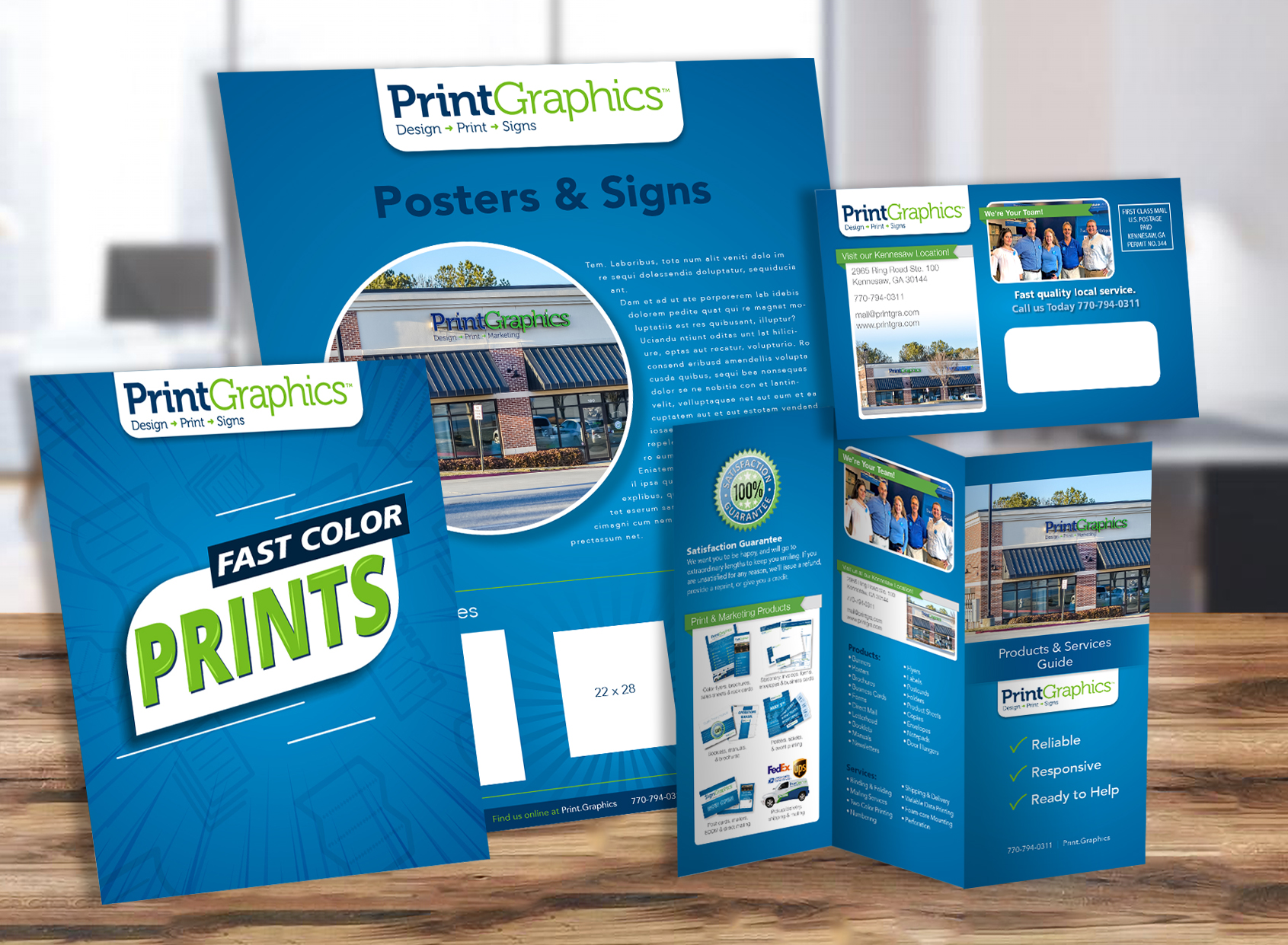 Order Brochures from PrintGraphics Kennesaw